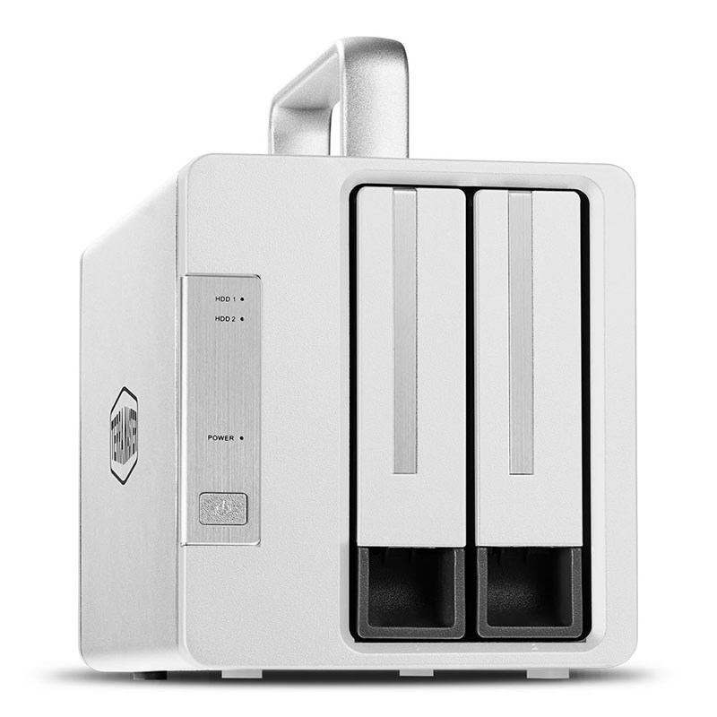 TerraMaster D2 Thunderbolt 3 Professional 2-Bay RAID Hard Drive ...