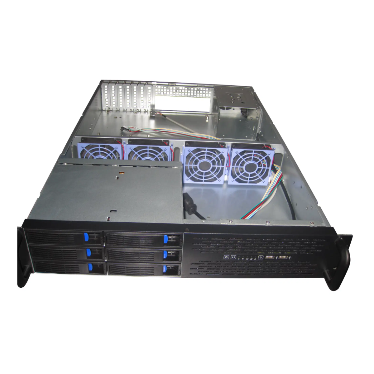 TGC 2U Rackmount Server Chassis with ATX PSU Window (No PSU Included ...