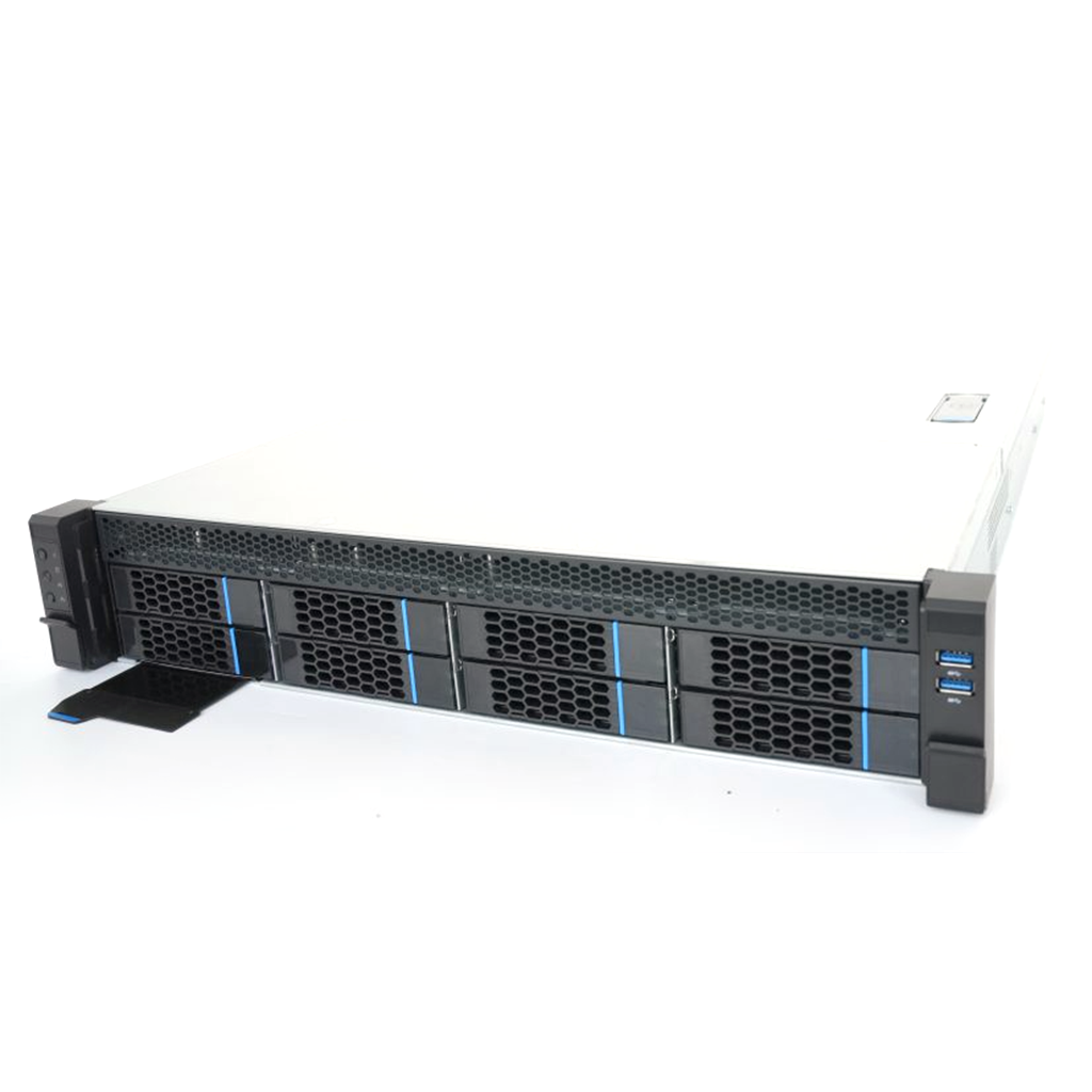 TGC DH-2908 2U 670mm 8-Bay 3.5" Hot-Swappable SATA/SAS Rackmount Server ...