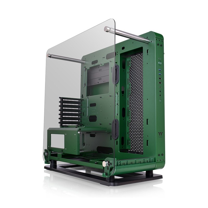 Thermaltake Core P6 Tempered Glass Mid Tower Case - Racing Green ...