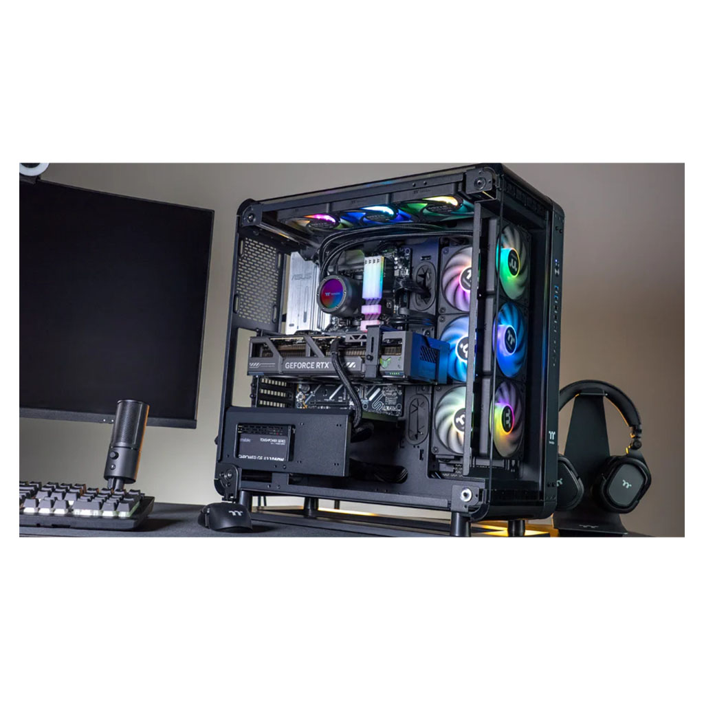 Thermaltake Core Xtreme V2 Gaming PC AMD 9800X3D 64GB 2TB RTX 5080 W11H ...