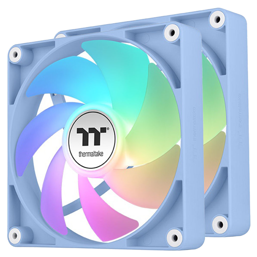 Thermaltake CT120 120mm ARGB Sync Performance PWM Fan Hydrangea Blue ...