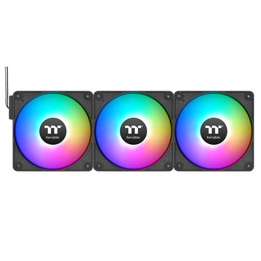 Thermaltake CT120 120mm EX ARGB Magnetic Quick Connect PWM Fans Black ...