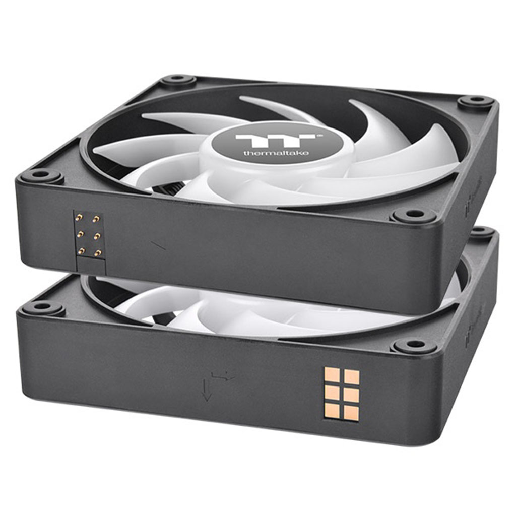 Thermaltake CT120 120mm EX ARGB Magnetic Quick Connect PWM Fans Black ...