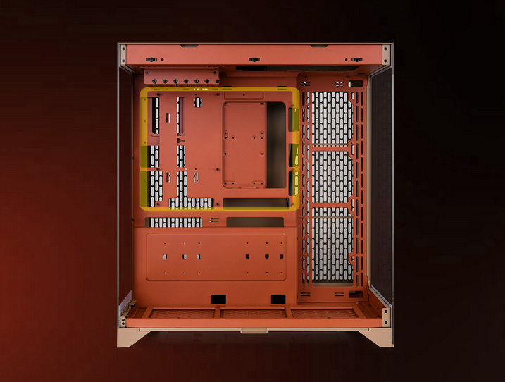 Thermaltake CTE E550 Tempered Glass Dual Chamber Mid Tower Case ...