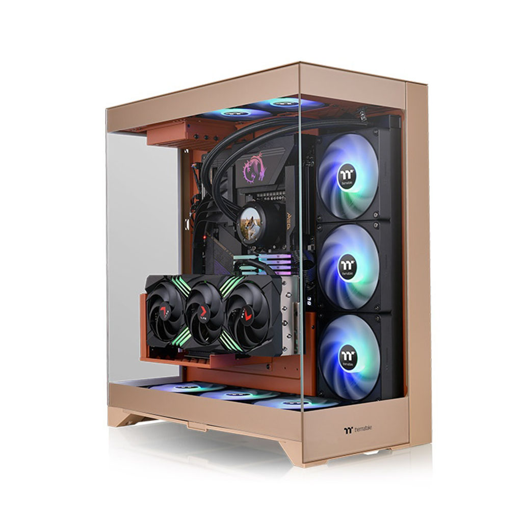 Thermaltake CTE E550 Tempered Glass Dual Chamber Mid Tower Case ...