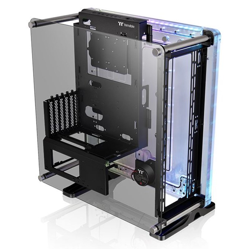Thermaltake DistroCase 350P Open Frame Tempered Glass Mid Tower ATX ...