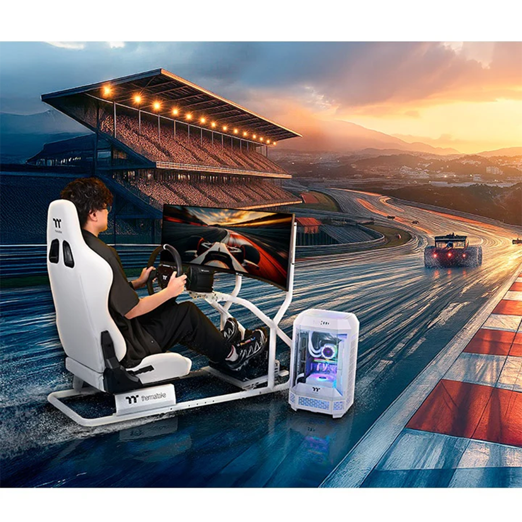 Thermaltake Gaming Monitor Stand for GR300 Racing Simulator Cockpit ...