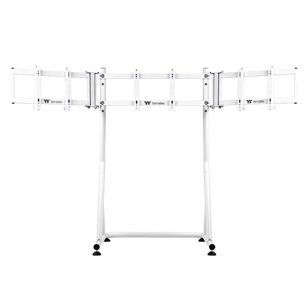Thermaltake Gaming Triple Racing Monitor Stand for Cockpit - Snow ...