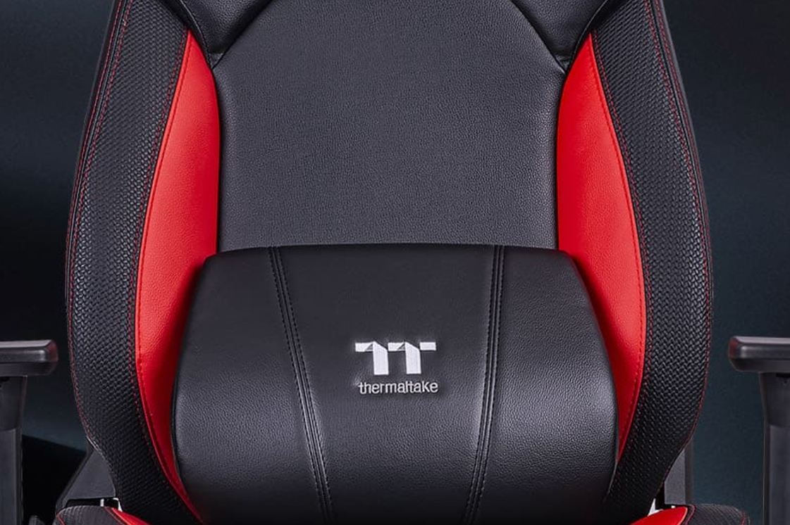 Thermaltake Gaming V Comfort Premium Gaming Chair - Black & Red Edition ...