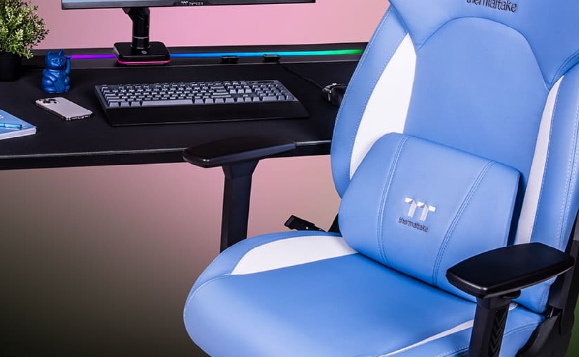 Thermaltake Gaming V Comfort Premium Gaming Chair - Black & Red Edition ...