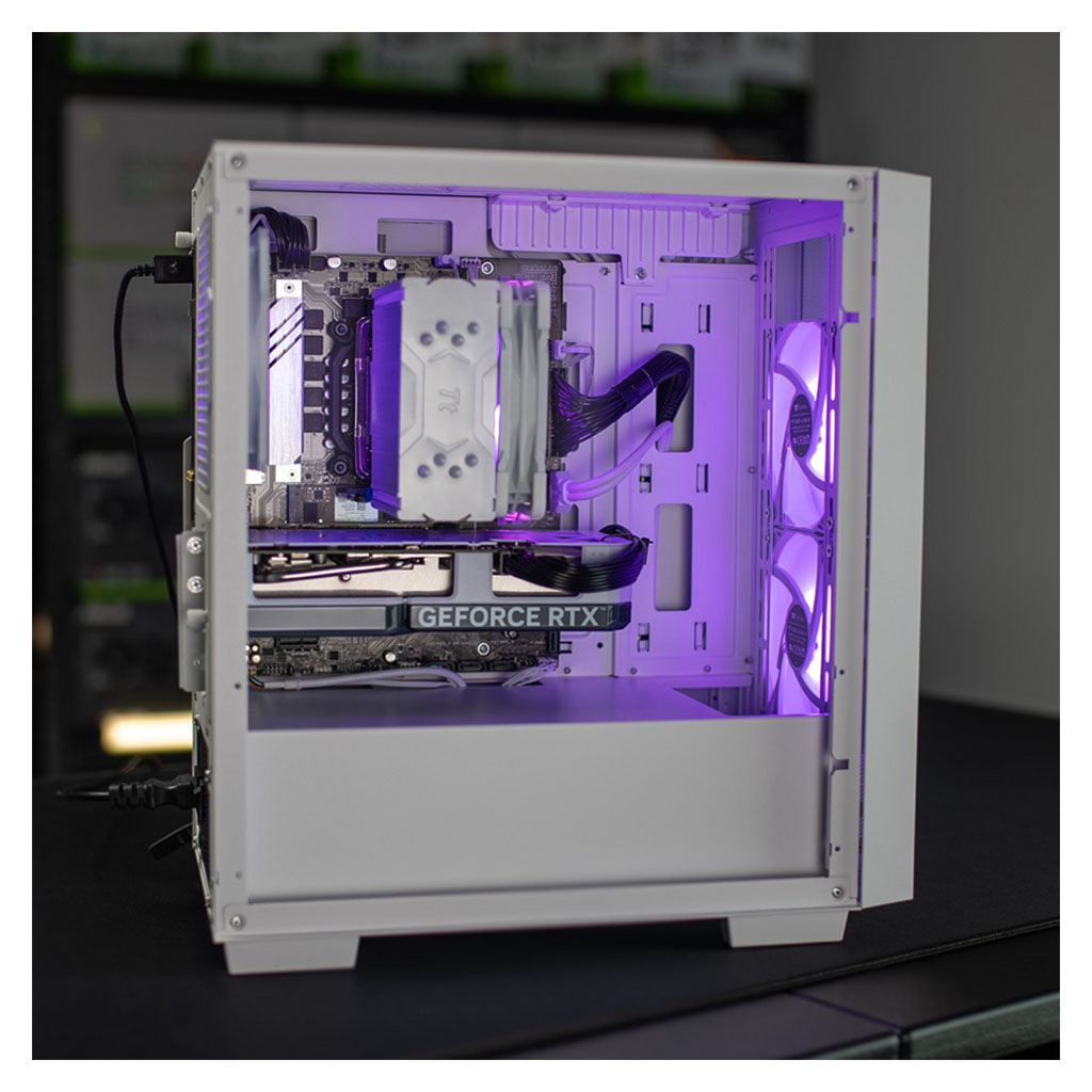 Thermaltake Genesis PRO V4 Snow Edition Desktop Gaming PC i5-12400F ...