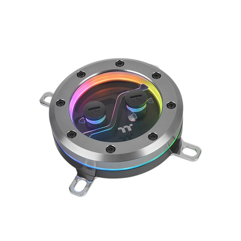 Thermaltake Pacific SW1 Plus CPU Water Block w/ Built-in Temp Sensor ...