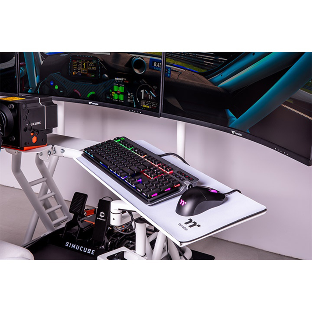 Thermaltake Sim Racing Keyboard & Mouse Tray for Simulator Cockpit ...