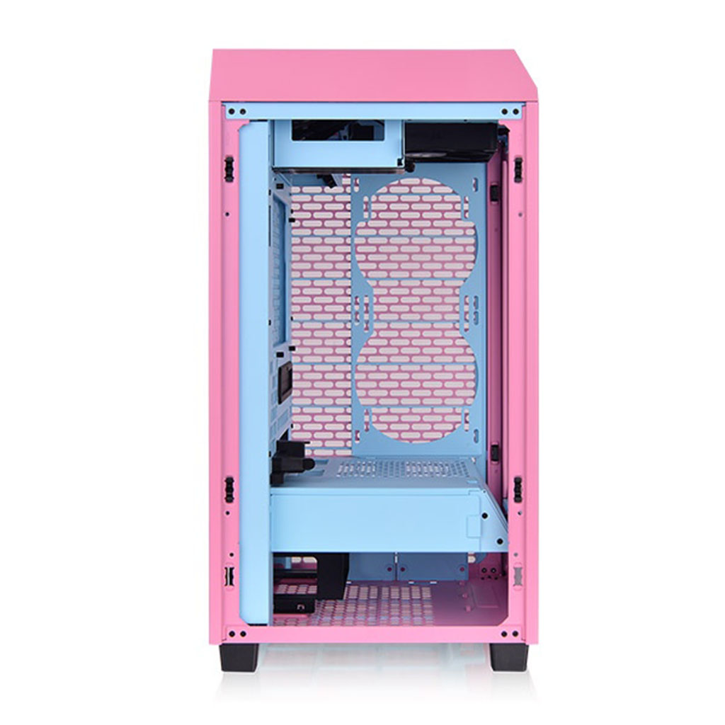 Thermaltake The Tower 200 Tempered Glass Mini Tower Case - Bubble Pink ...