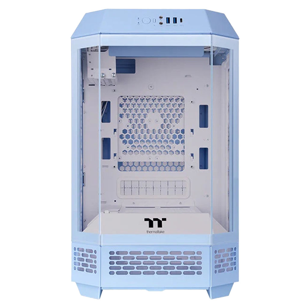 Thermaltake The Tower 250 Tempered Glass Mini Tower Case - Hydrangea ...