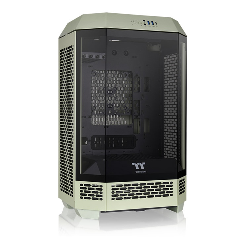 Thermaltake The Tower 300 Tempered Glass Micro Tower Case - Matcha ...