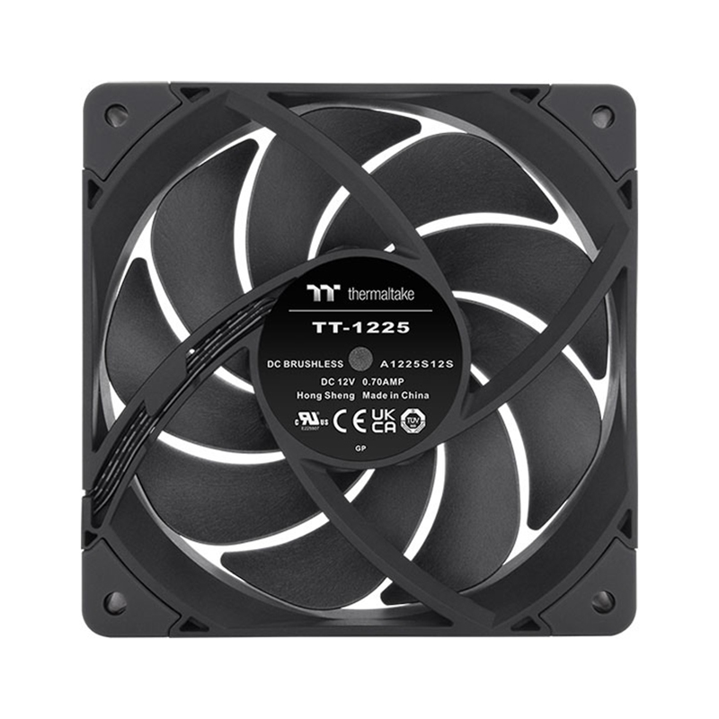 Thermaltake TOUGHFAN 12 Pro 120mm High Static Pressure Radiator Fan - 2 ...