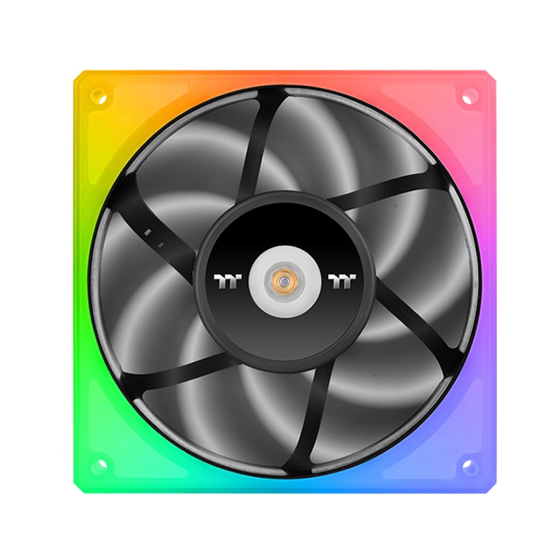 Thermaltake TOUGHFAN 12 RGB PWM High Static Pressure 120mm Radiator Fan ...