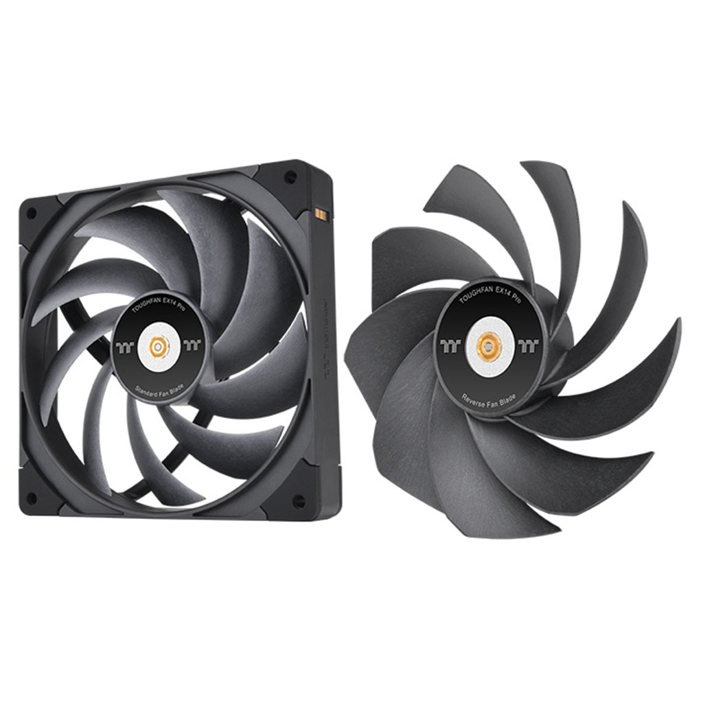 Thermaltake TOUGHFAN EX14 140mm Pro High Static Pressure Radiator Fan ...
