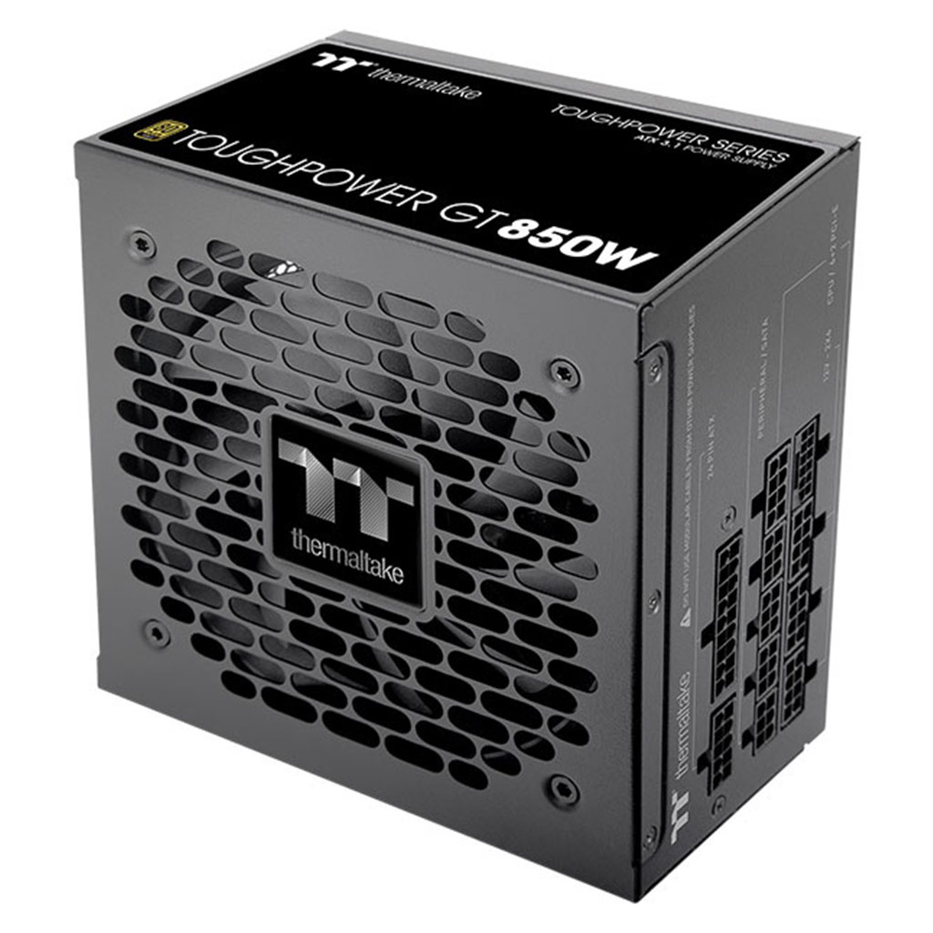 Thermaltake Toughpower GT 850W 80+ Gold PCIe Gen 5.1 ATX 3.1 Fully Modular Power Supply - PS-TPT ...