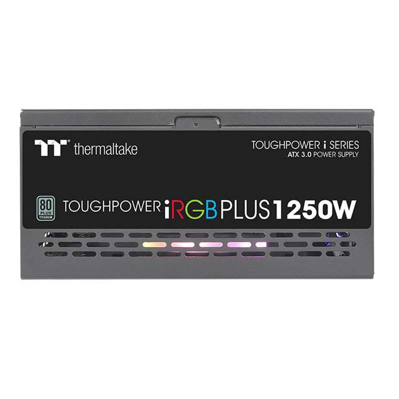 Thermaltake Toughpower iRGB PLUS 1250W 80+ Titanium PCIe5 ATX 3.0 Power Supply - PS-TPI ...