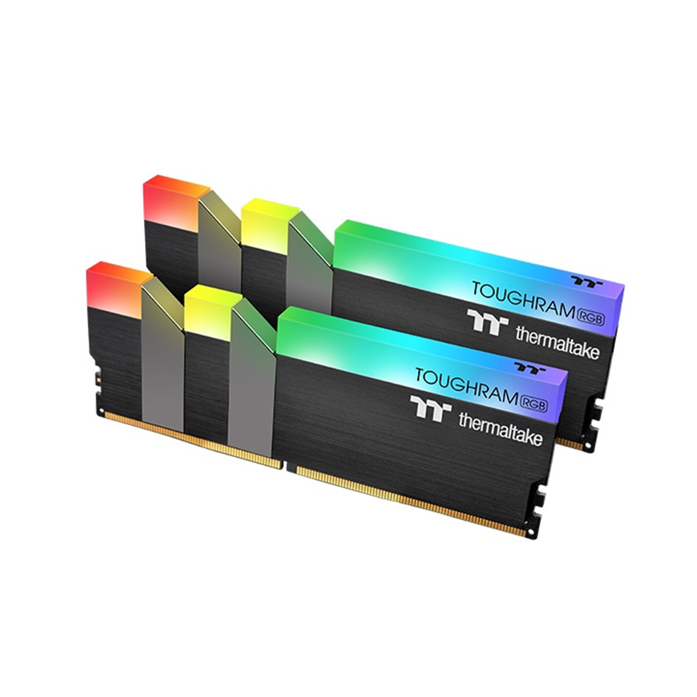 Thermaltake TOUGHRAM RGB 32GB (16GB x2) DDR4 3600MHz Desktop Memory - Black - R009D416GX2 ...