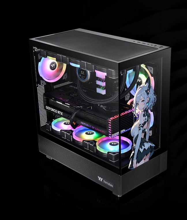 Thermaltake View 270 SP Edition Tempered Glass Mid-Tower E-ATX Case ...