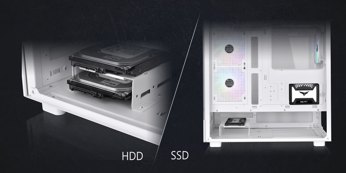 Thermaltake View 270 SP Edition Tempered Glass Mid-Tower E-ATX Case - Snow - CA-1Y7-00M6WN-02 ...