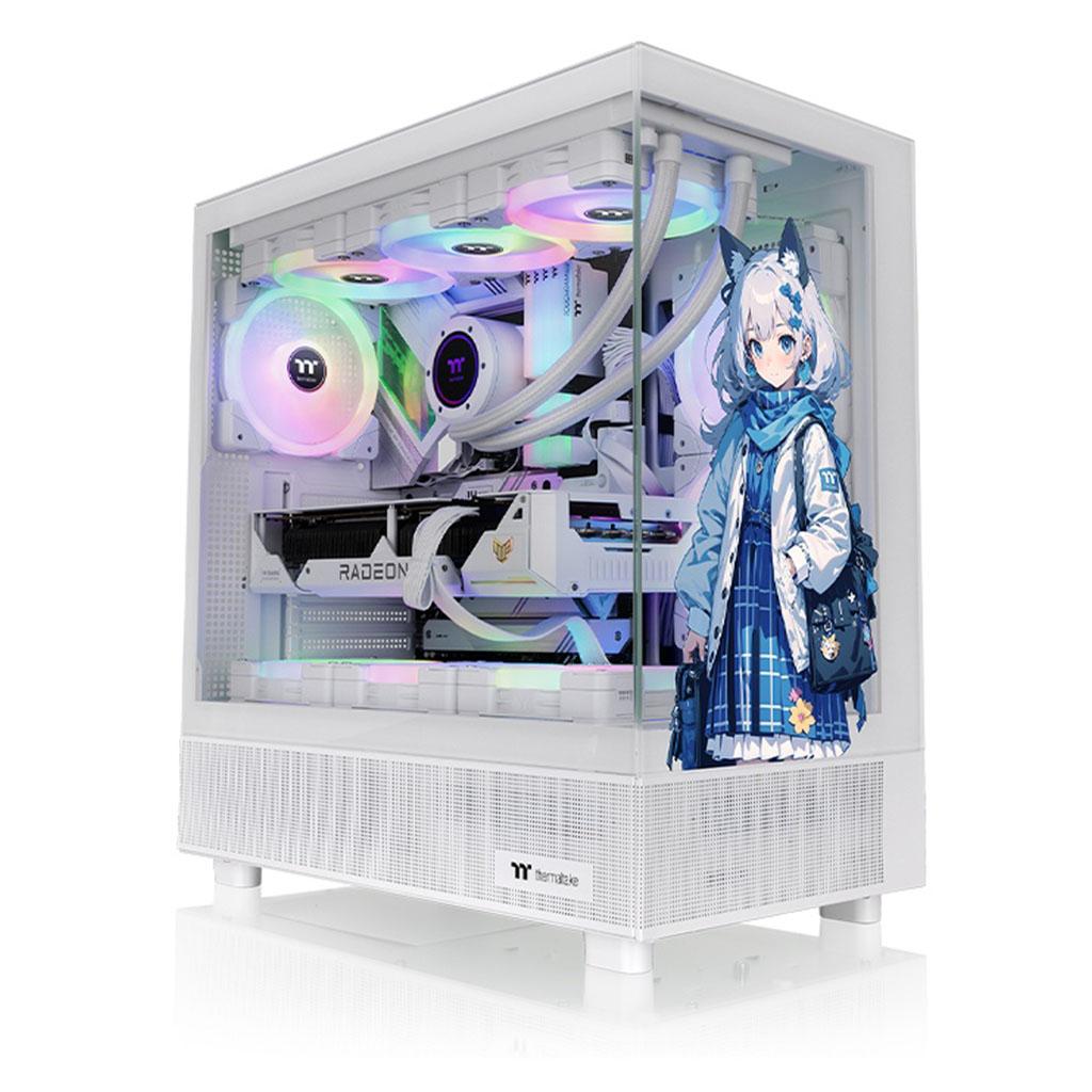Thermaltake View 270 SP Edition Tempered Glass Mid-Tower E-ATX Case - Snow - CA-1Y7-00M6WN-02 ...