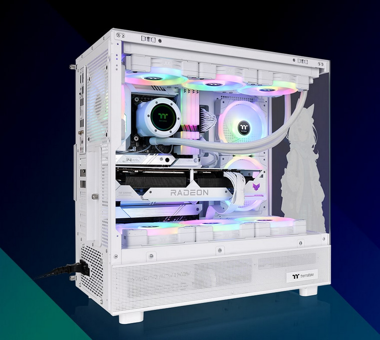 Thermaltake View 270 SP Edition Tempered Glass Mid-Tower E-ATX Case ...