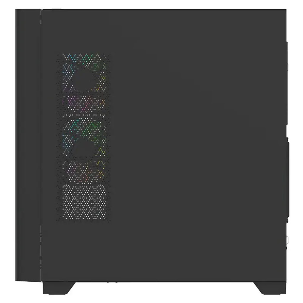 Thermaltake View 290 Curve TG ARGB Mid Tower Case - Black Edition - CA ...