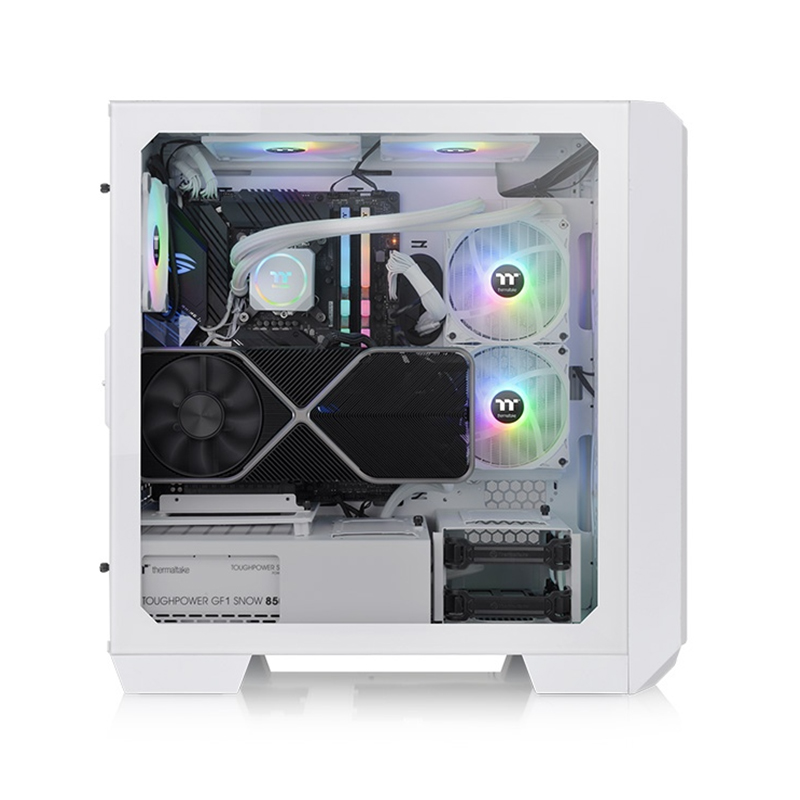 Thermaltake View 300 MX ARGB Dual Front Panel E-ATX Mid Tower Case ...