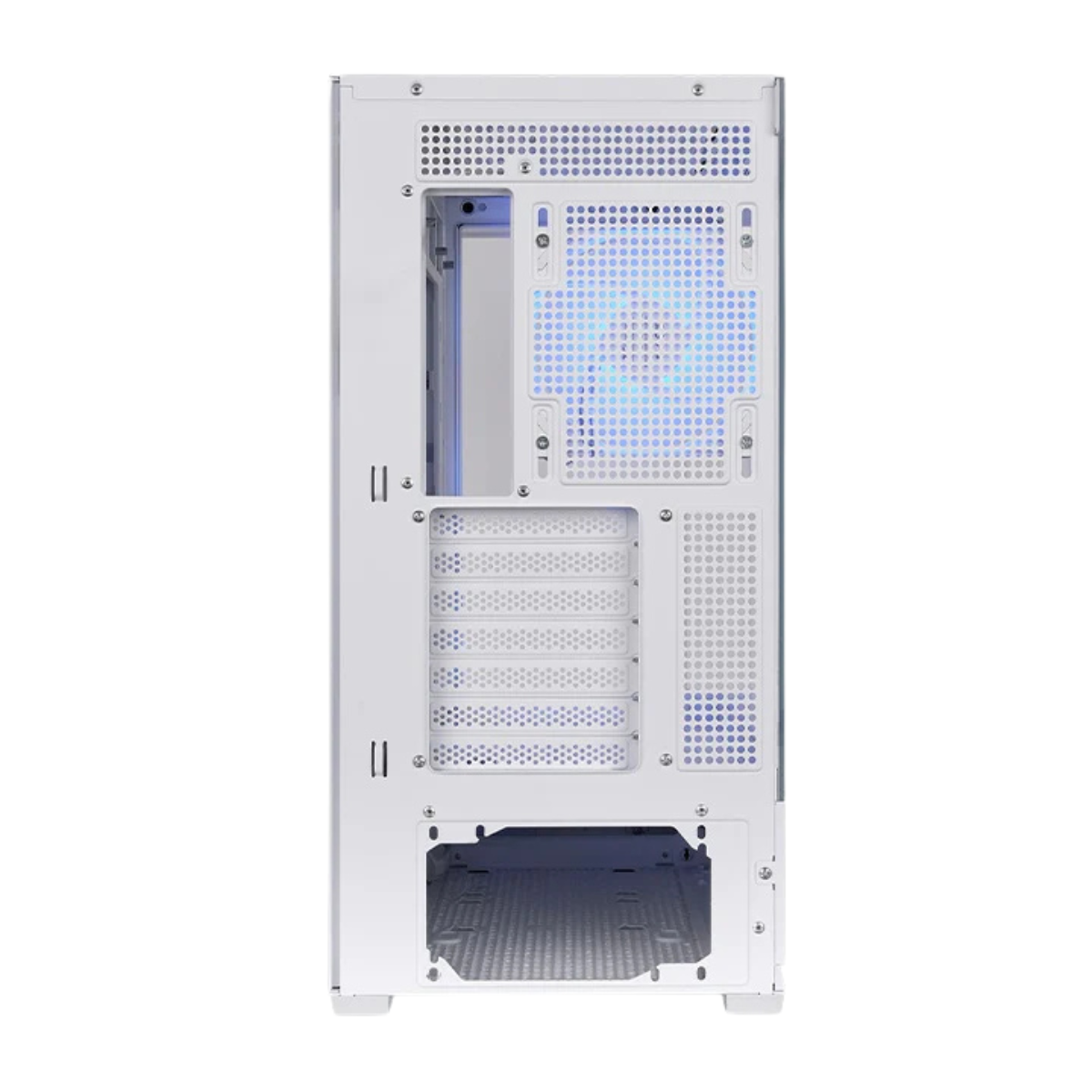 Thermaltake View 370 Tempered Glass ARGB Mid Tower Case - Snow - CA-11N ...