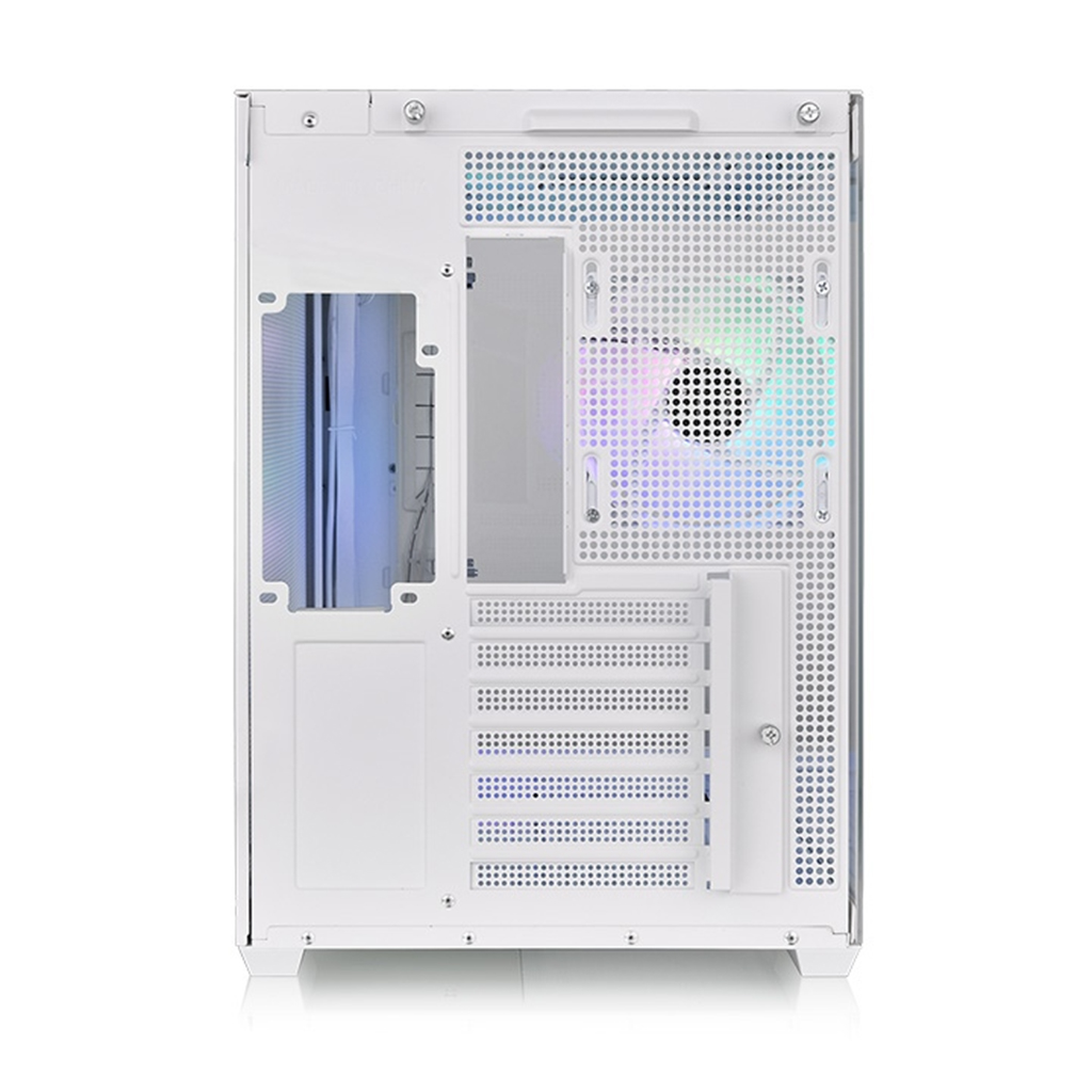 Thermaltake View 380 Tempered Glass ARGB Mid Tower Case Snow White ...