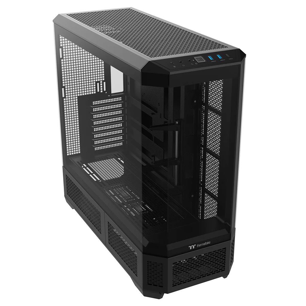 Thermaltake View 600 Tempered Glass Full-Tower Case - Black - CA-11H ...