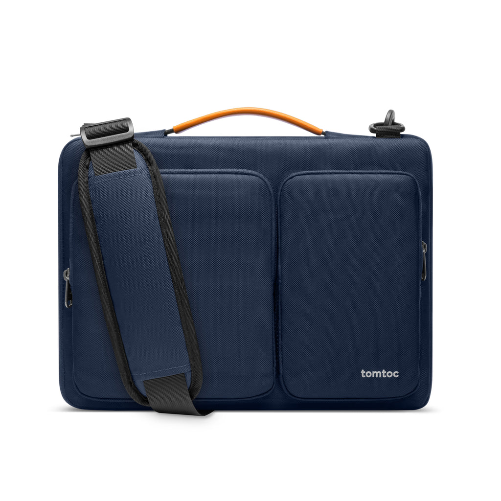 tomtoc Defender-A42 16" Laptop Shoulder Bag - Navy Blue - A42F2B1 | Mwave