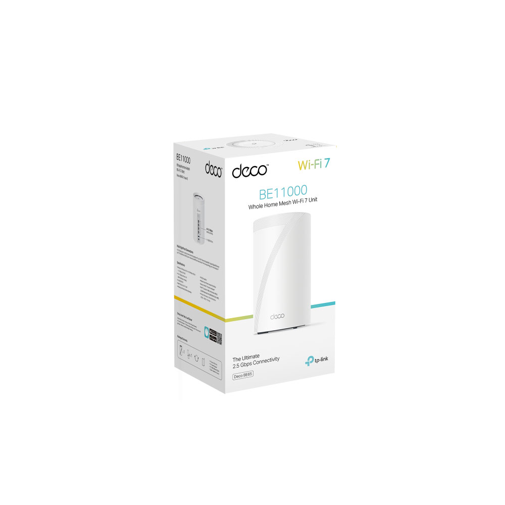 TP-Link Deco BE65 BE11000 Whole Home Mesh Wi-Fi 7 Router - 1-pack ...