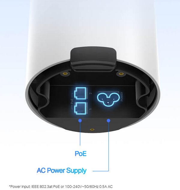 TP-Link Deco X50 Outdoor Dual-Band Whole Home Mesh Wi-Fi 6 PoE Unit - 1 ...