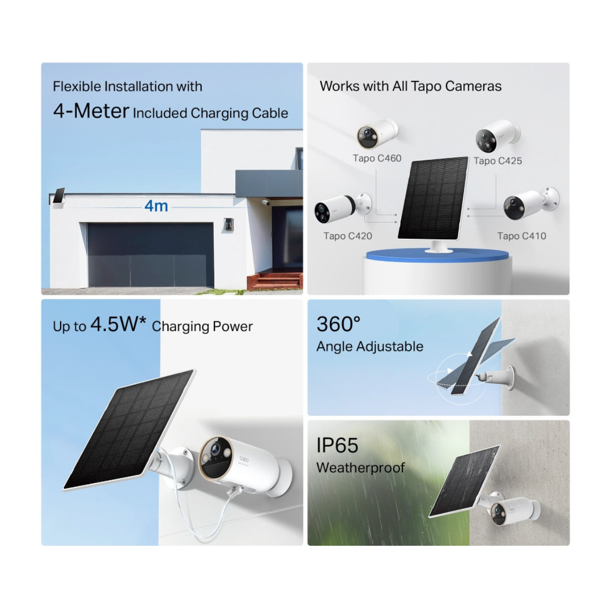 TP-Link Tapo A202 Solar Panel - Tapo A202 | Mwave