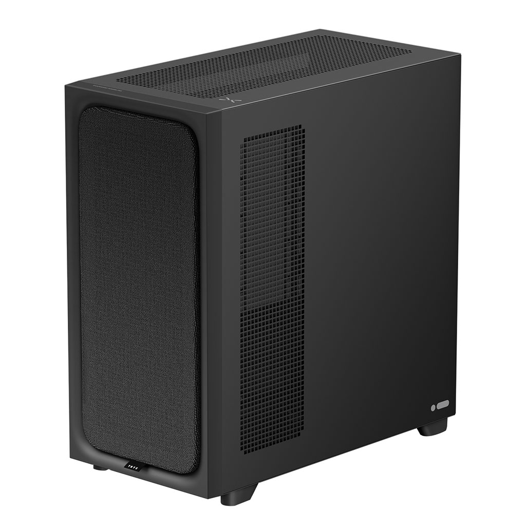 TRYX FLOVA F50 Mid-Tower ATX Case - Black - C-F500F-FM1E-G0K | Mwave