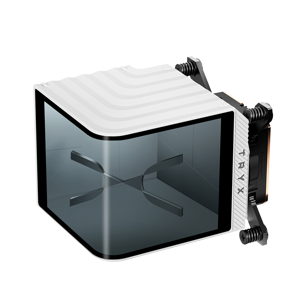 TRYX PANORAMA WB CPU Water Block - White - L-P0CL-DS0M-G0W | Mwave