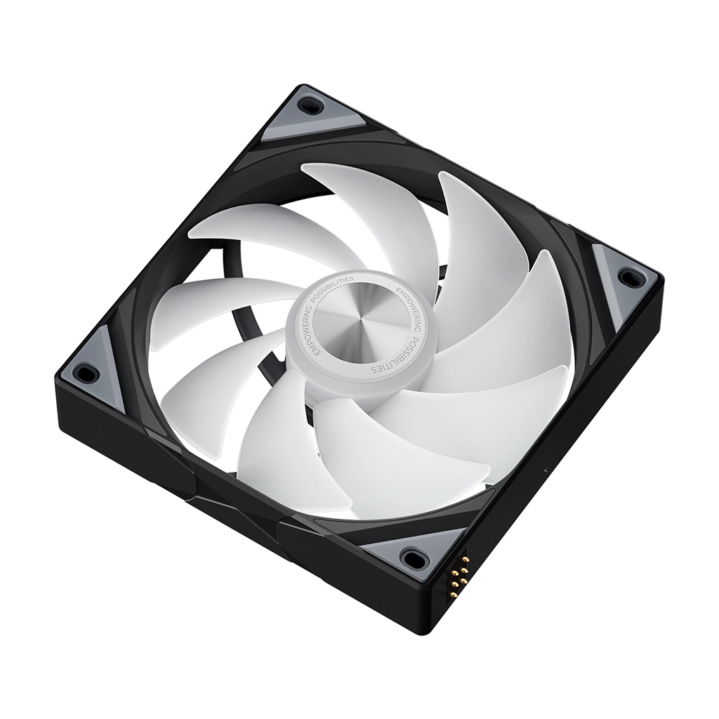 TRYX ROTA SL 120 120mm ARGB Fan - Black (3-Pack) - F-R120A-AM3M-G0K | Mwave