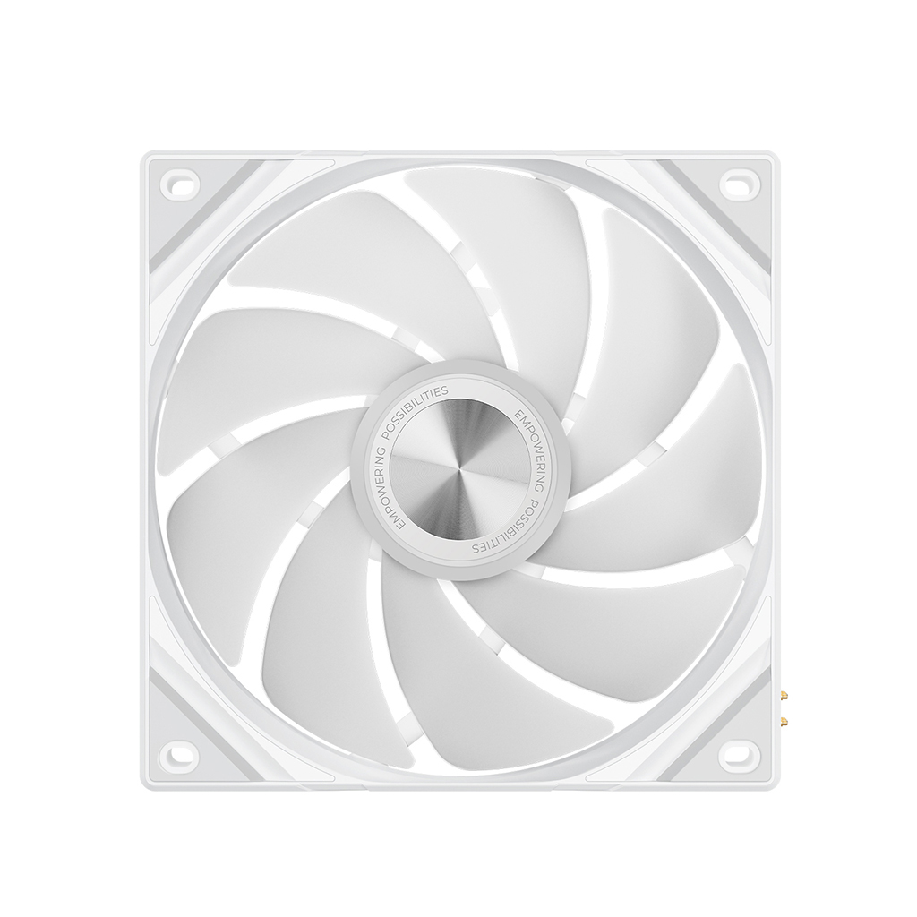 TRYX ROTA SL 120 120mm ARGB Fan - White (3-Pack) - F-R120A-AM3M-G0W | Mwave