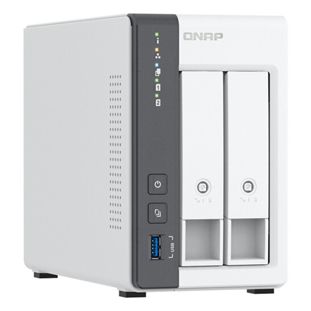 QNAP TS-216G 2-Bay Diskless NAS Cortex-A55 4GB - TS-216G | Mwave