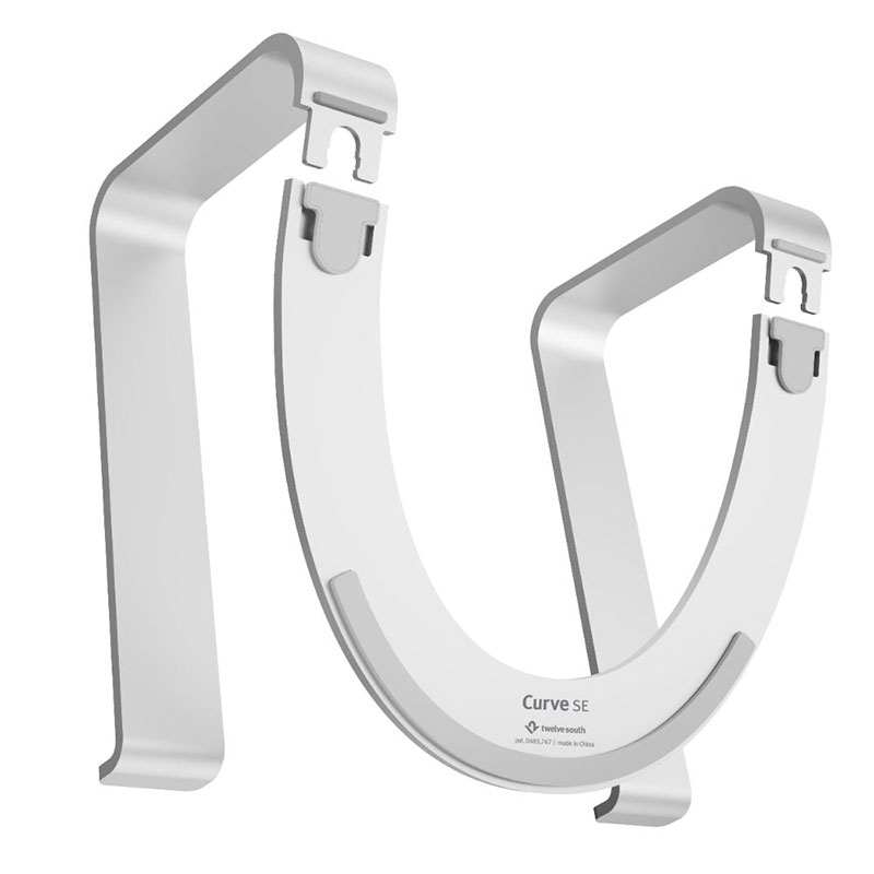 Twelve South Curve SE Stand for MacBooks and Laptops - Silver - TS-2256 ...