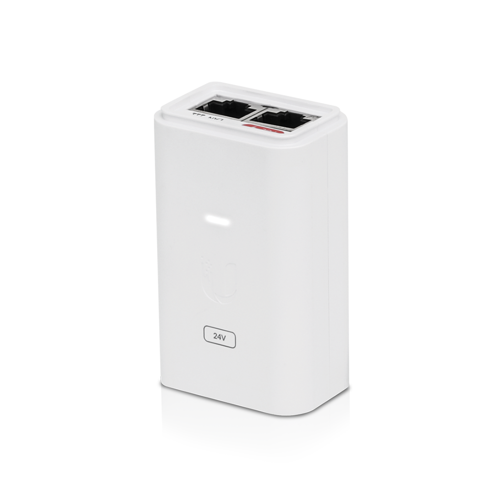 Ubiquiti 24V PoE Adapter - White - POE-24-24W-G-WH | Mwave