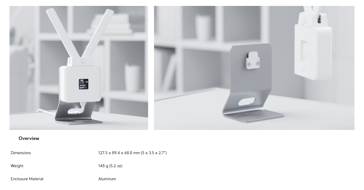 Ubiquiti Mobile Router Table Stand - UACC-UMR-TS | Mwave