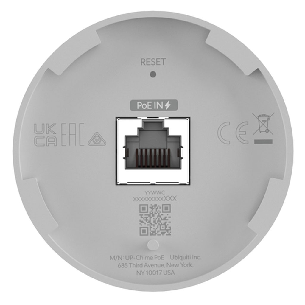 Ubiquiti Networks PoE Smart Chime for UniFi Doorbell or Door Access Hub ...