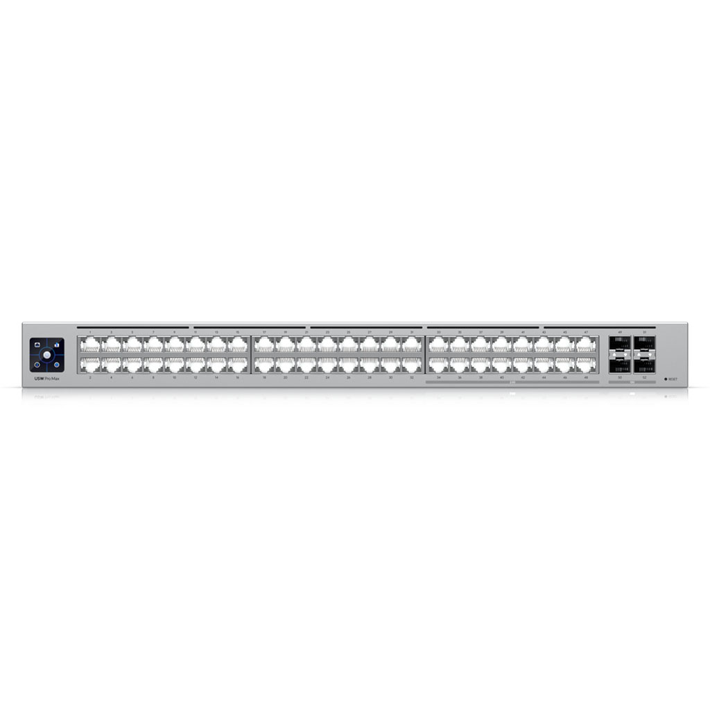 Ubiquiti Networks Pro Max 48-Port Layer 3 Etherlighting Switch - USW-PRO-MAX-48 | Mwave